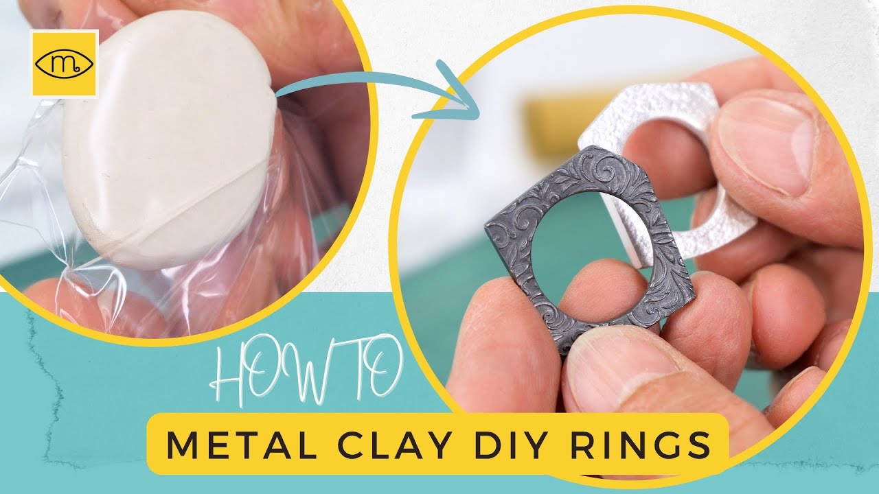 How to Metal Clay: DIY Rings - YouTube