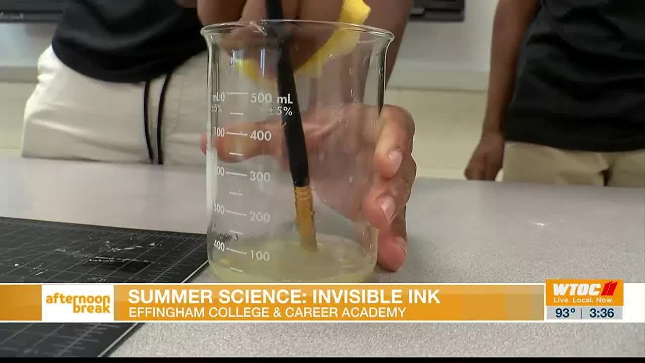 Summer Science: Invisible Ink - YouTube