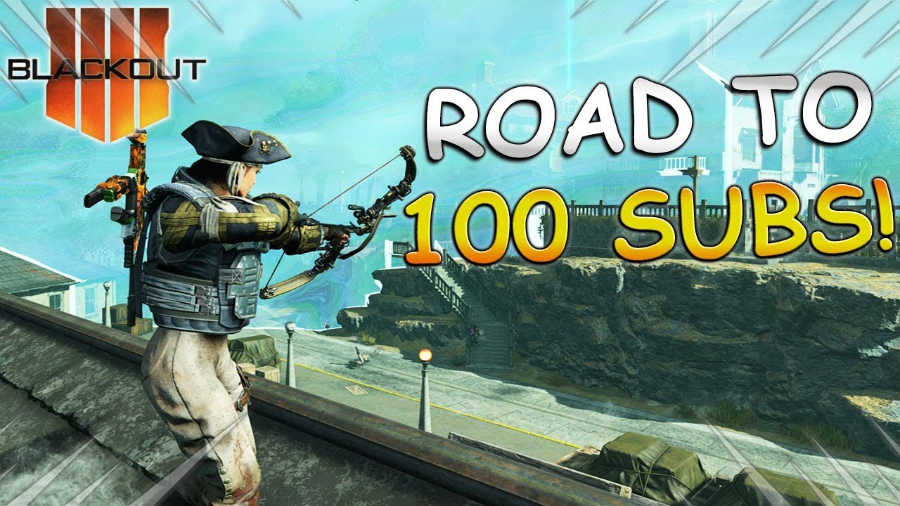CoD BO4//**NEW** BLACKOUT MAP//Road to 100 subs// - YouTube