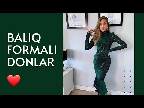 Baliq Donlar 2020 💃 | Baliq Etek Ziyafet Geyimleri