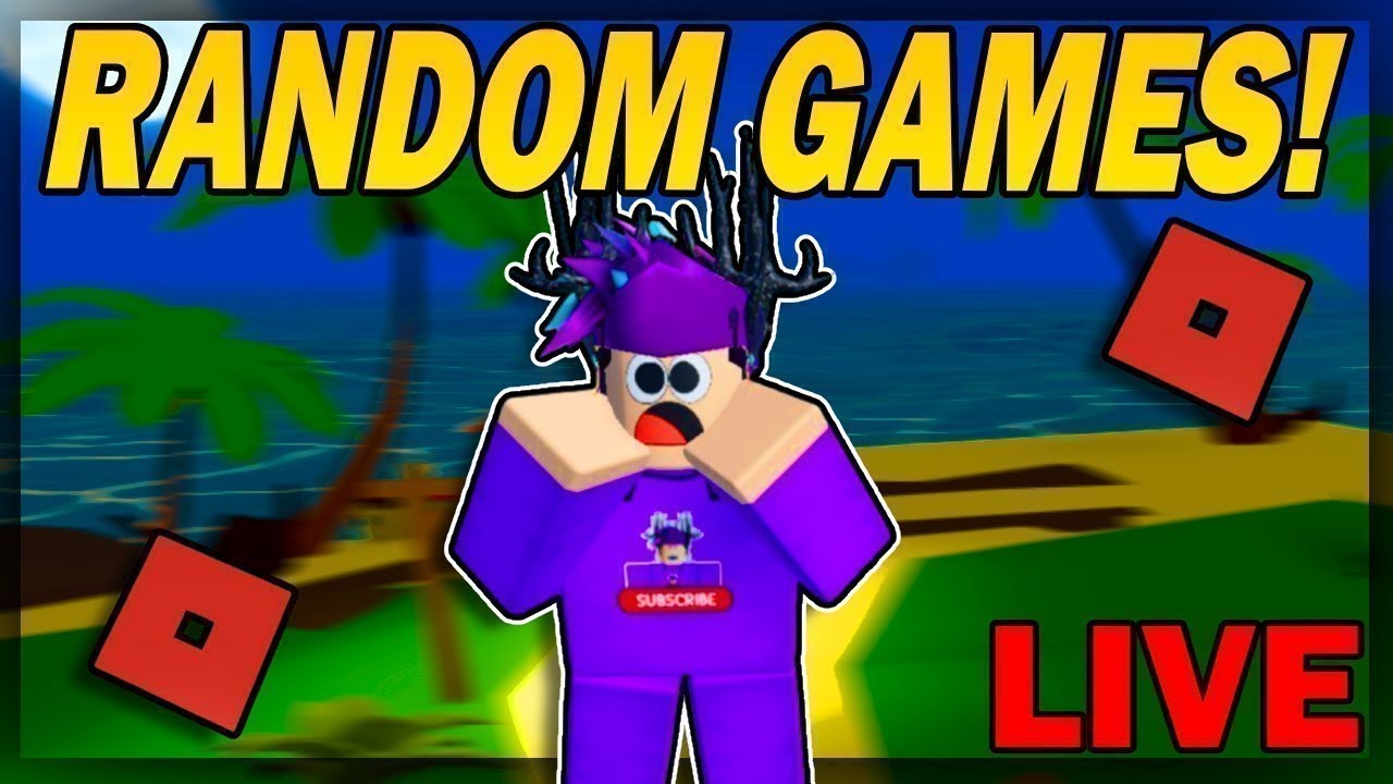 🔴LIVE! PLAYING RANDOM ROBLOX GAMES WITH YOU GUYS! - YouTube