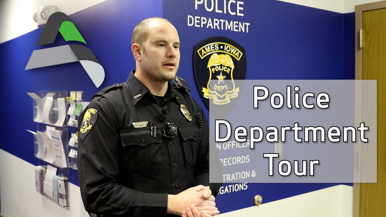 Ames Police Department Tour - YouTube