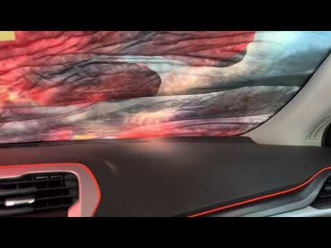 Ford Fusion 2014 Led LUMIX electroluminescent wire install - YouTube