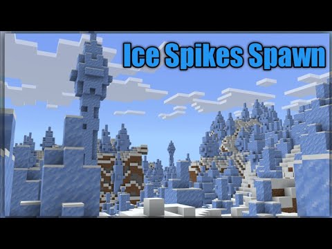 Minecraft Bedrock/Java: Ice Spikes Spawn Seed - YouTube