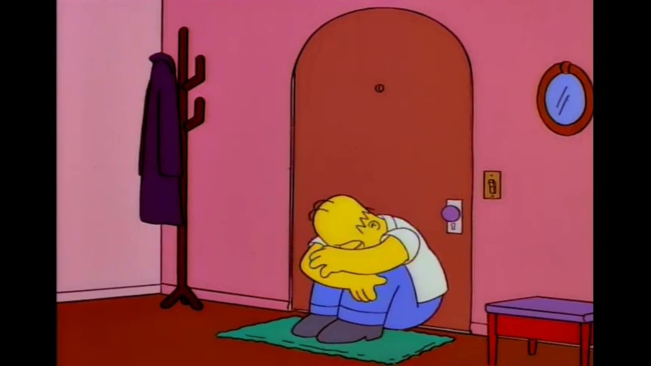 The Simpsons - Homer Punches Mr. Burns - YouTube