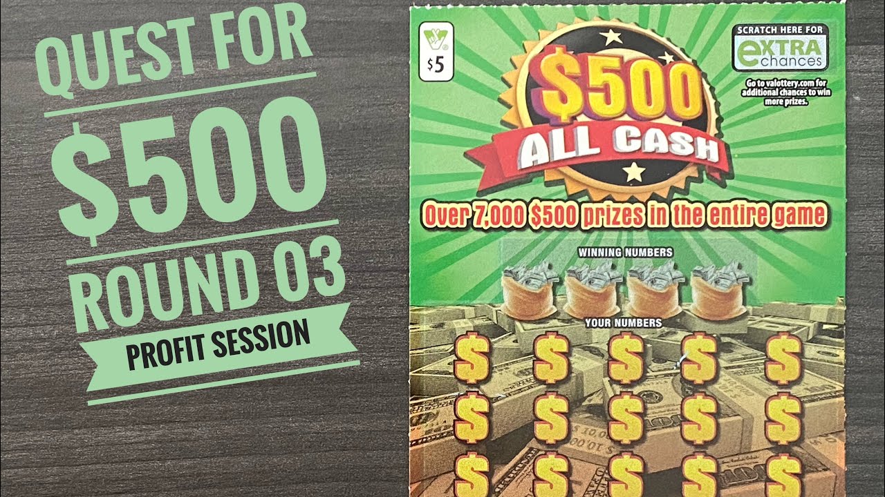 VA Scratch King #110 - Quest For $500 - Round 3 - YouTube