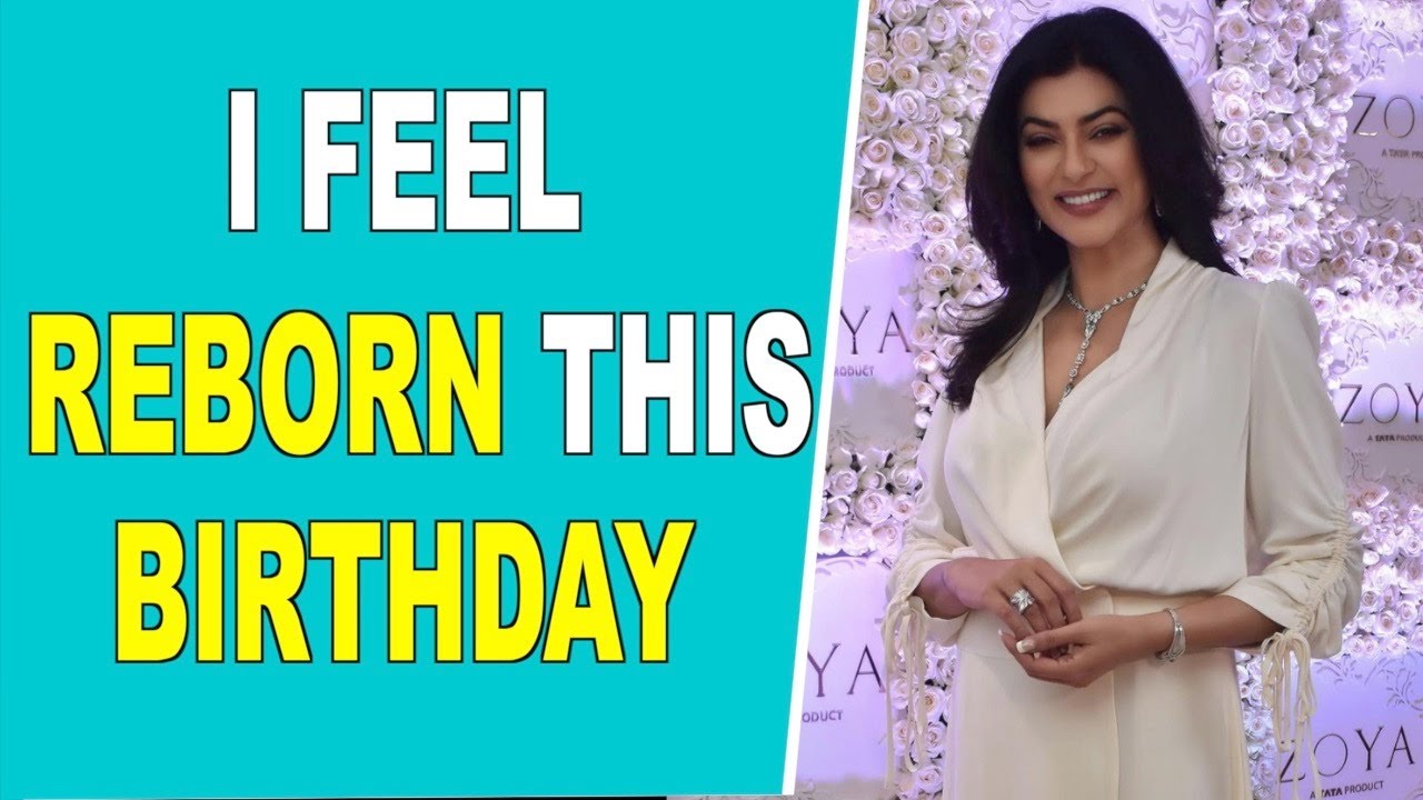 Sushmita Sen reveals her new look post surgery - YouTube