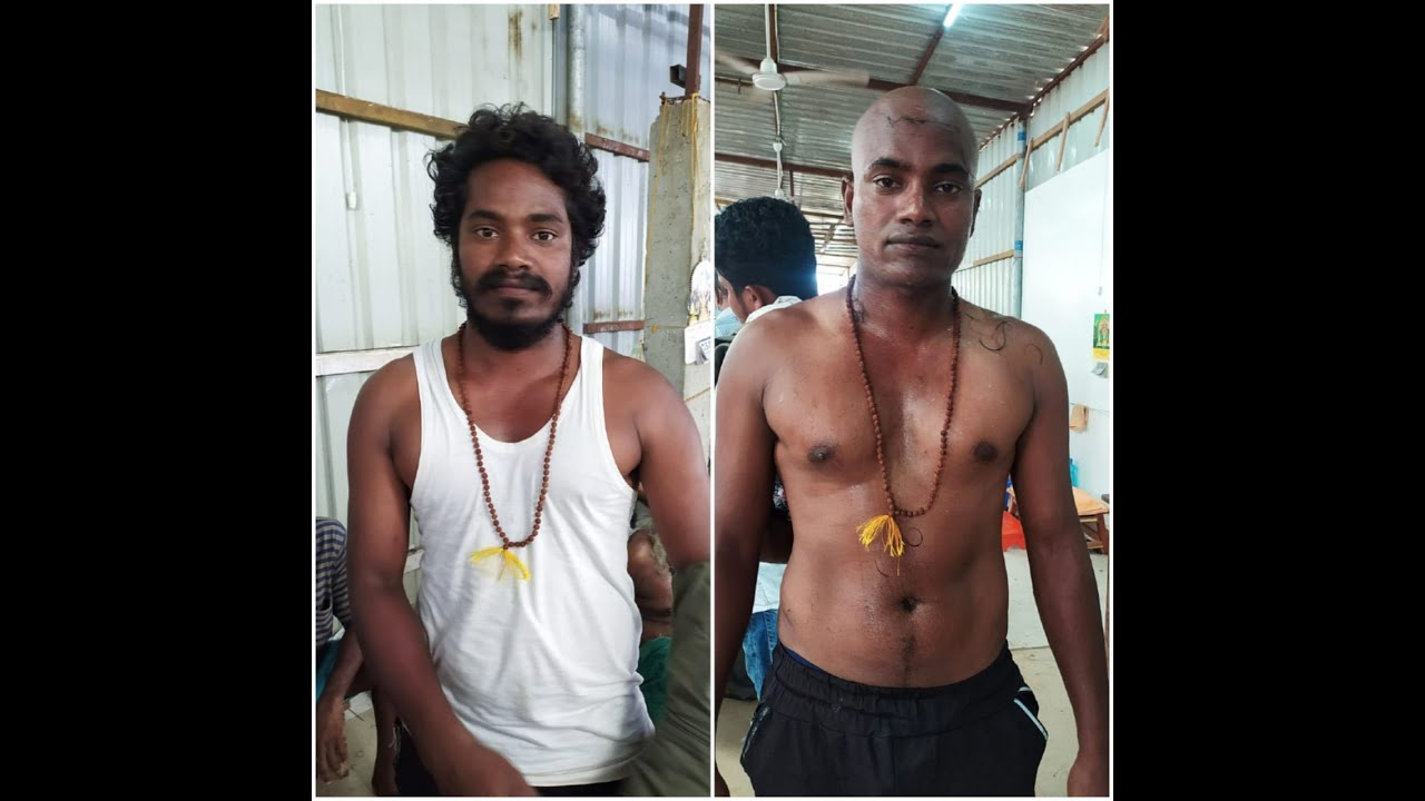Young man headshave in temple #bald #gundu #motta #mottai #shaving # ...