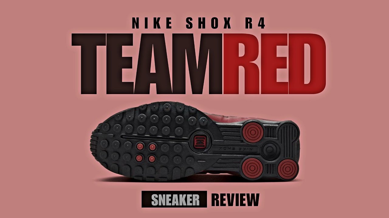 Nike Shox R4 Team Red 2025 Review + Price - YouTube