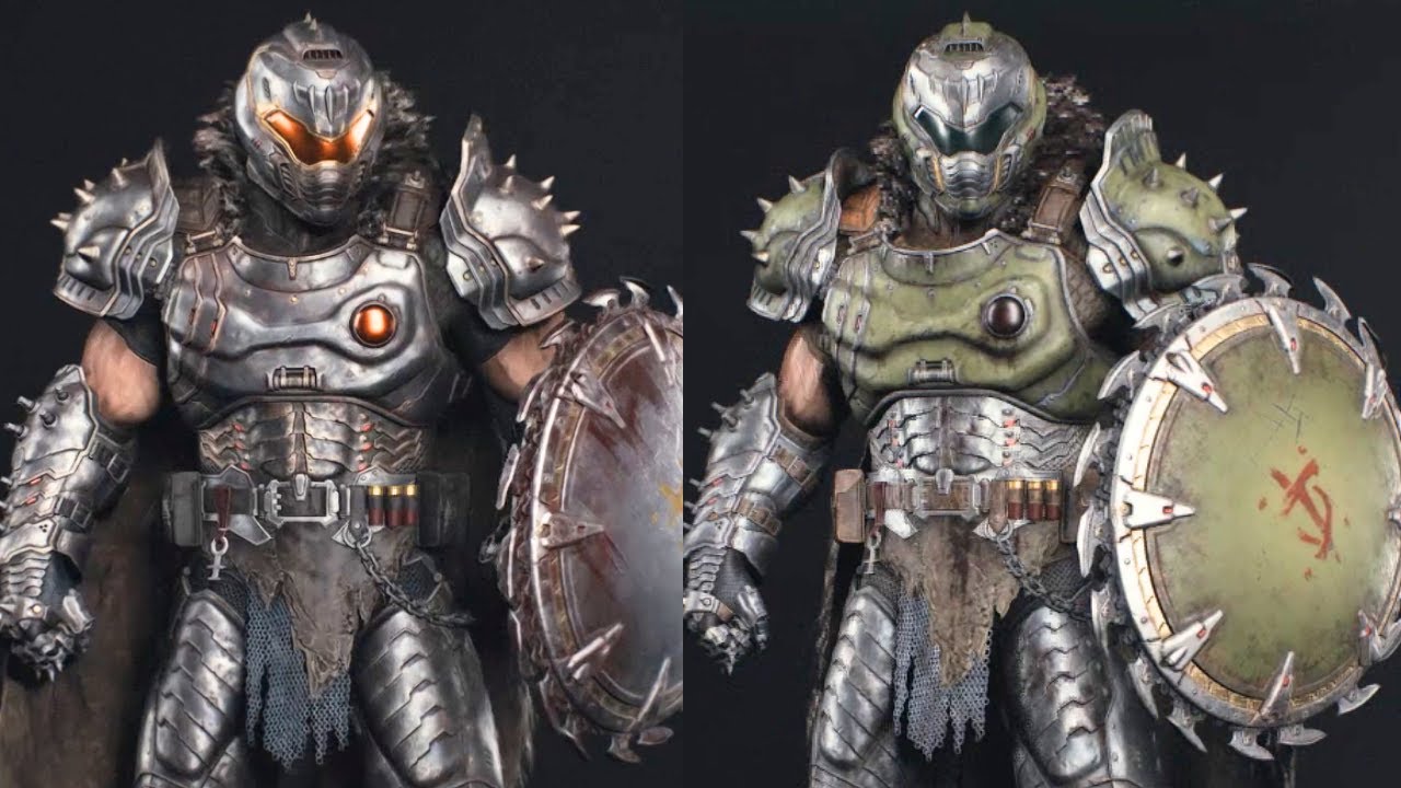 INSANE DETAILS! DOOM: The Dark Ages – Slayer (Doom Guy) Skins Showcase (Default & Void) | RTX ...