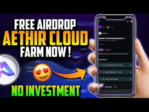 AETHIR Free Airdrop Full Guide| How to Get AETHIR Airdrop| AETHIR Galxe Tasks | AETHIR layer 3 ...