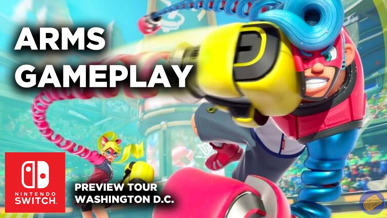 Arms Footage: Nintendo Switch Preview Tour - YouTube