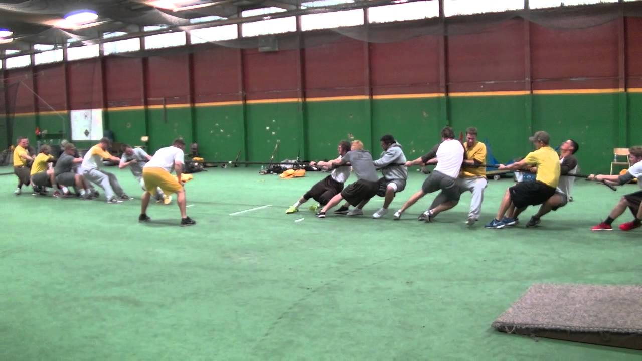 Buster Challenge Tug of War - YouTube