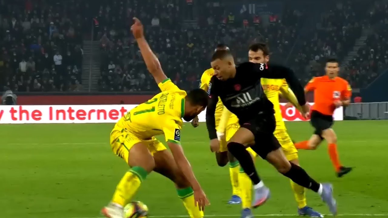 Kylian Mbappe King of Dribbling Skills - YouTube