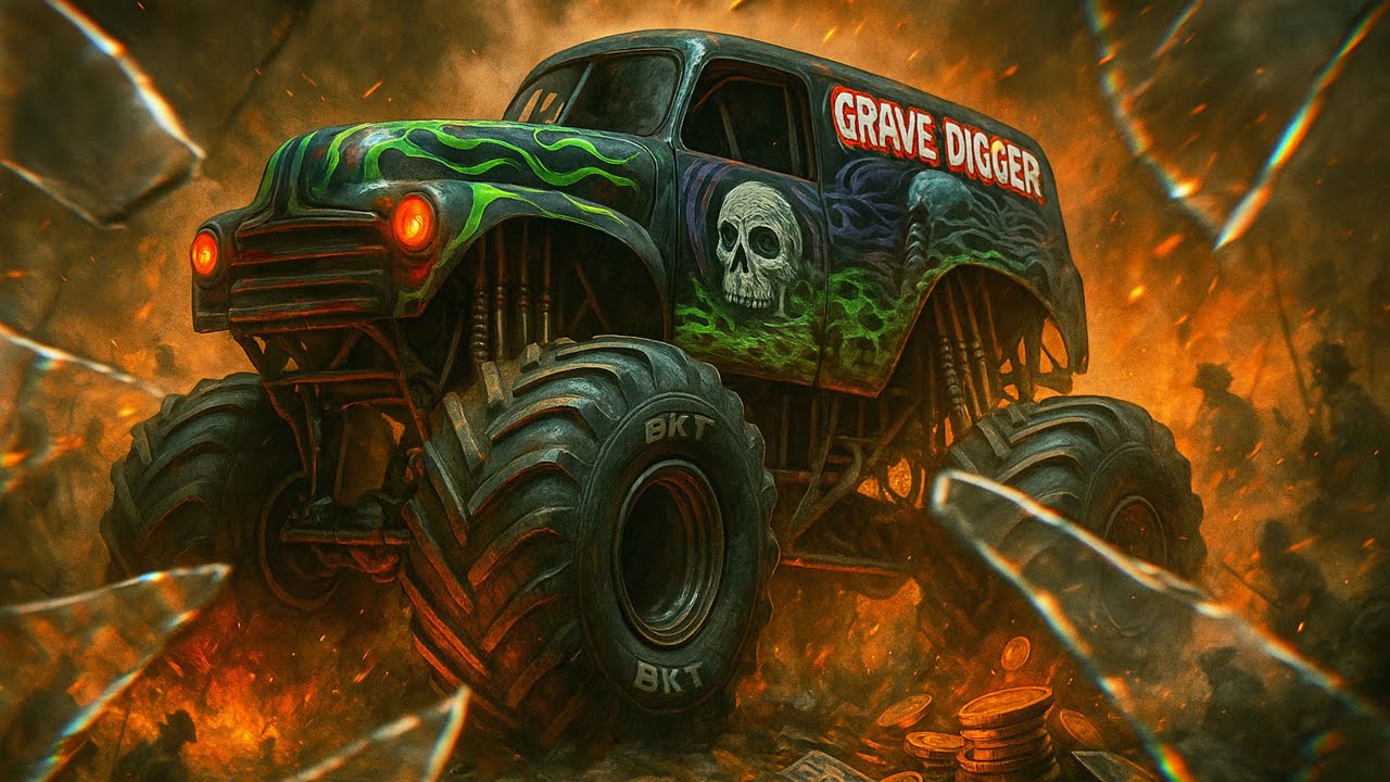 why GRAVE DIGGER looks so CREEPY - YouTube