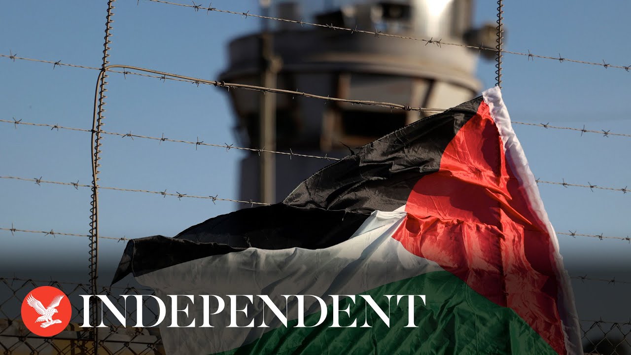 Watch again: View of Israeli Ofer prison ahead of prisoner release ...