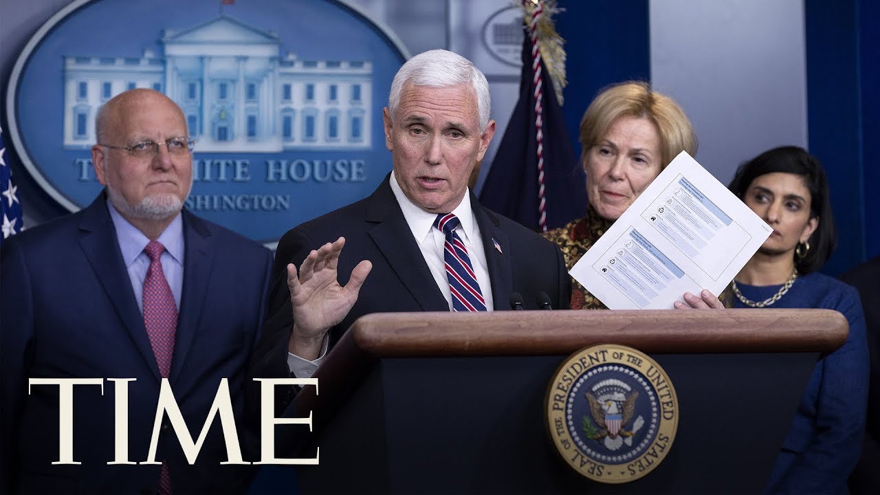 Mike Pence & Coronavirus Task Force Deliver Briefing on Coronavirus ...
