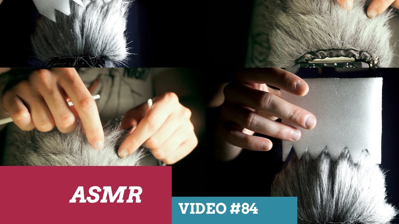 ASMR - 1 Hrs,Experimental Mix Fuzzy Microphone Brushing,Windscreen ...