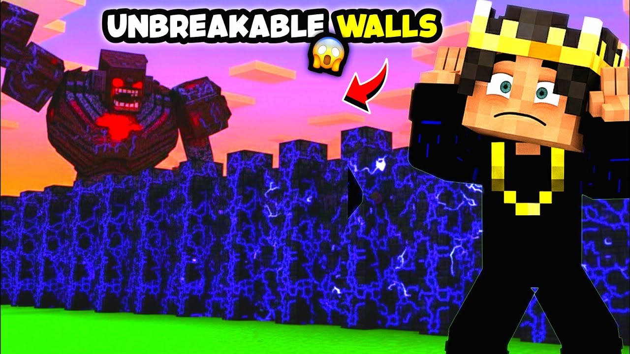 I Built UNBREAKABLE WALLS For Security - YouTube