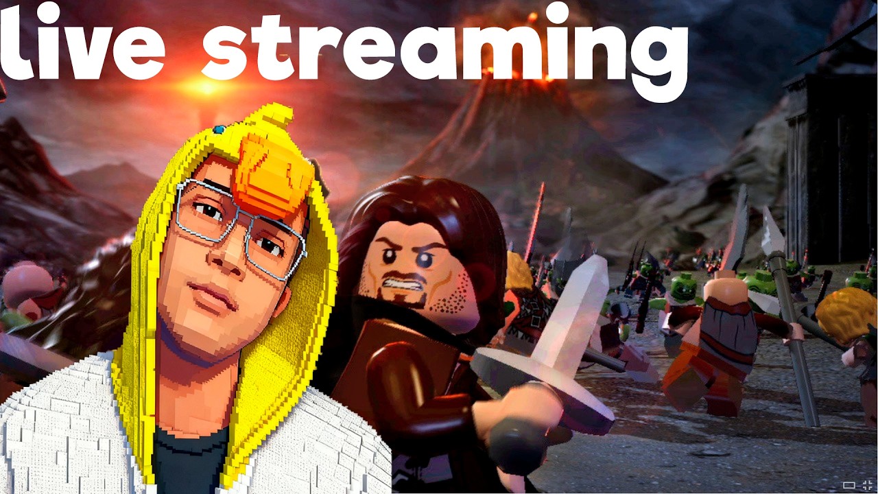 🔴PERTAMA KALI COBA BERMAIN LEGO - THE LORD OF THE RINGS - YouTube