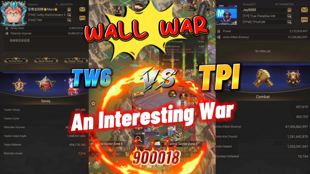 Eden Map 18: Wall War An Interesting War TW6 Vs TPl -Last Shelter ...