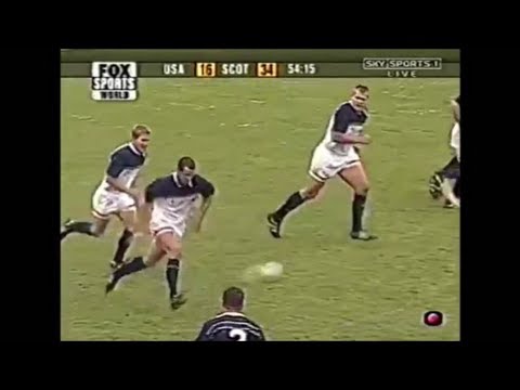 Link Wilfley hands Scotland a gift of a try - YouTube