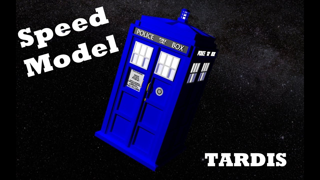 Cinema 4D Speed Model TARDIS + download - YouTube