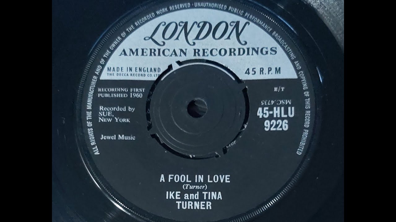 Ike and Tina Turner 'A Fool In Love' 1960 45rpm - YouTube