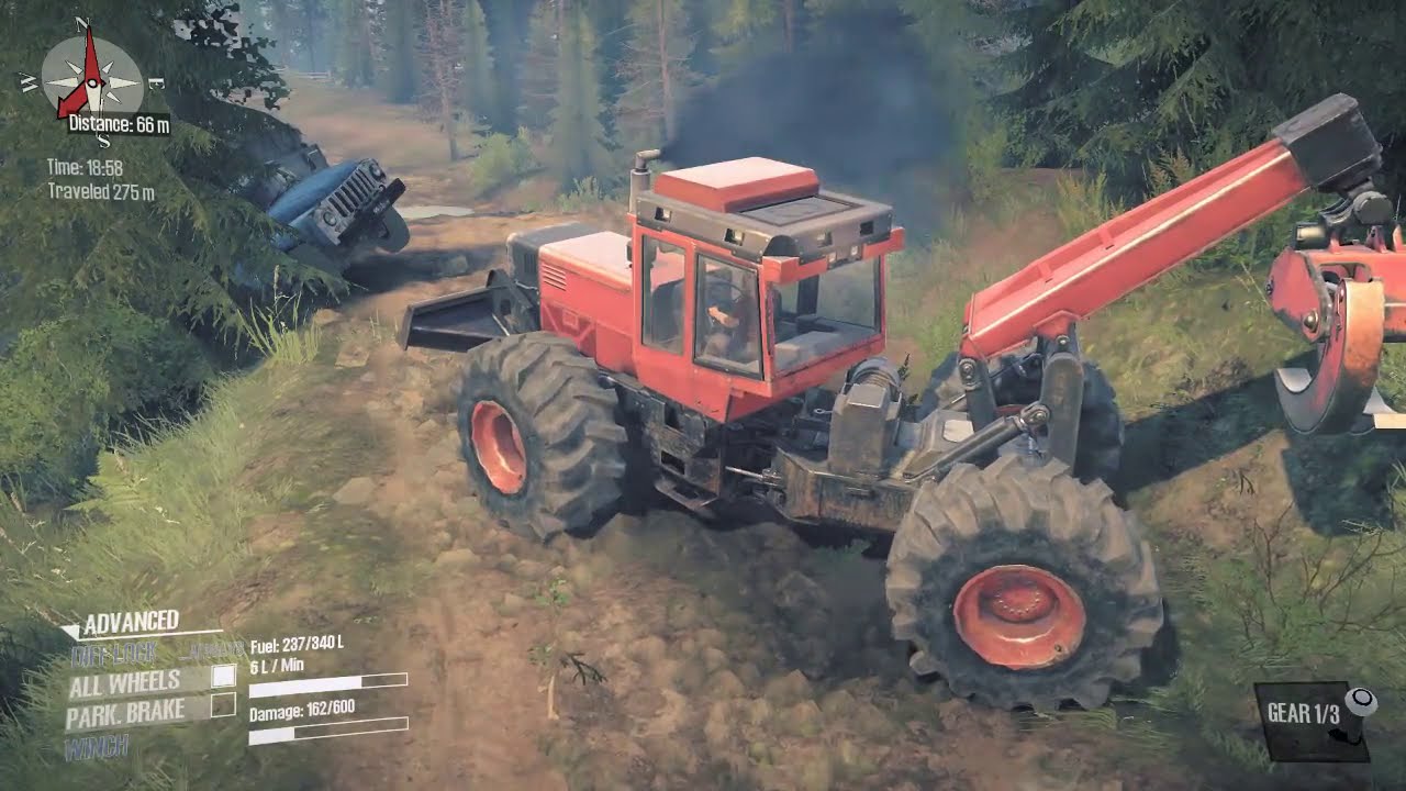 russian car driver zil 130 gameplay Old Soviet Military Truck START ...