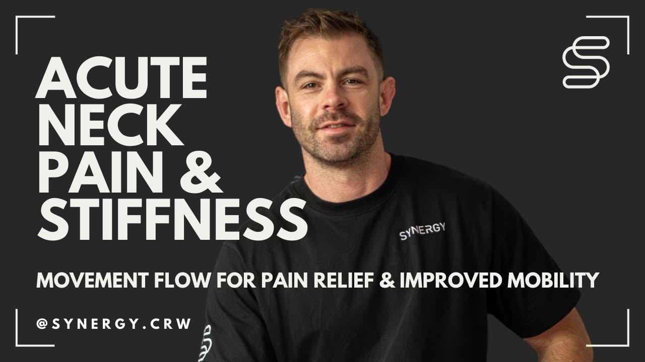 Acute Neck Pain Exercises...Try These Movements For Pain Relief ...