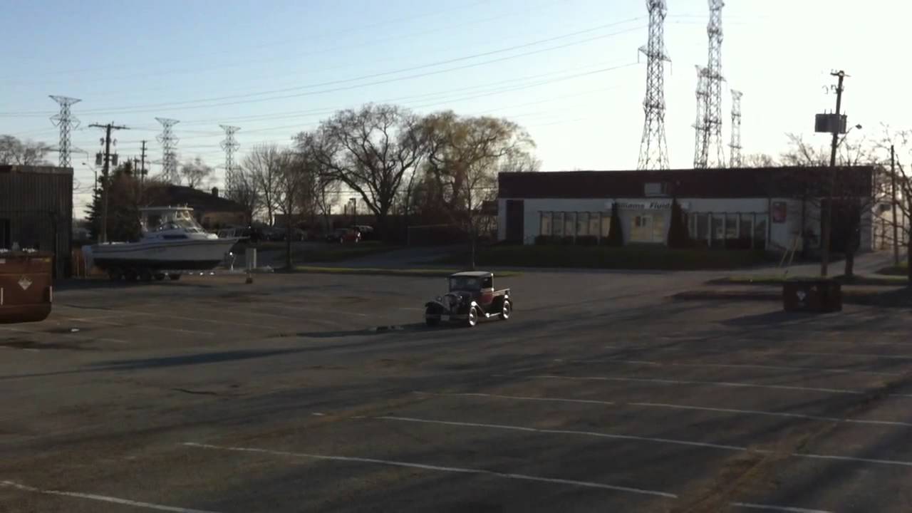 Ford Model A Ev conversion done at Rosspar pickering,on - YouTube