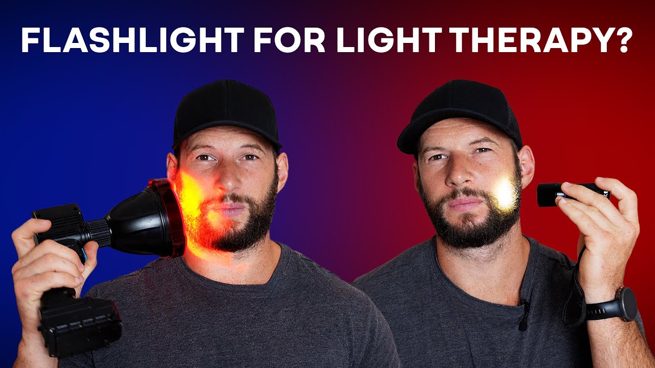 Flashlights Replacing Red Light: Does This Work? - YouTube
