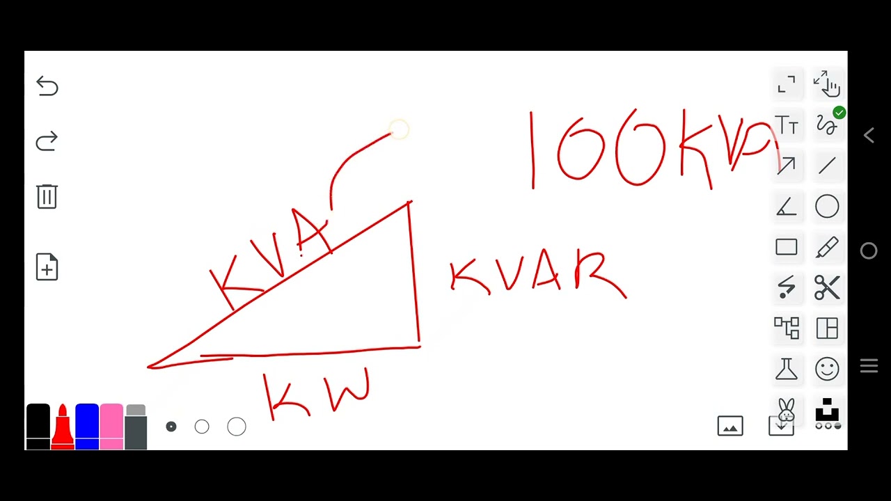 REACTIVE POWER CAPACITY OF DIESEL GENERATOR SET(POWER FACTOR) - YouTube