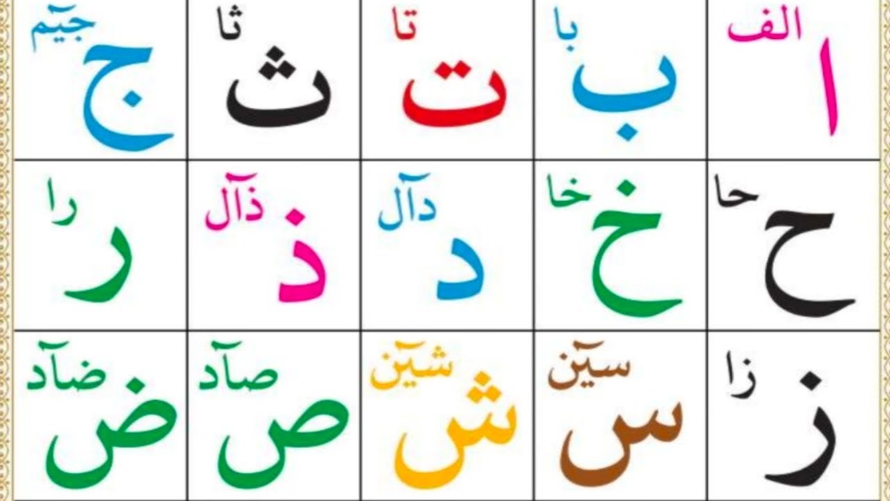 Noorani qaida Lesson 1 | Takhti 1 | Arabic alphabet letters | Noorani ...