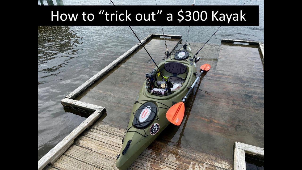 How to trick out a Future Beach 126 Fishing Kayak w/ Installed ...