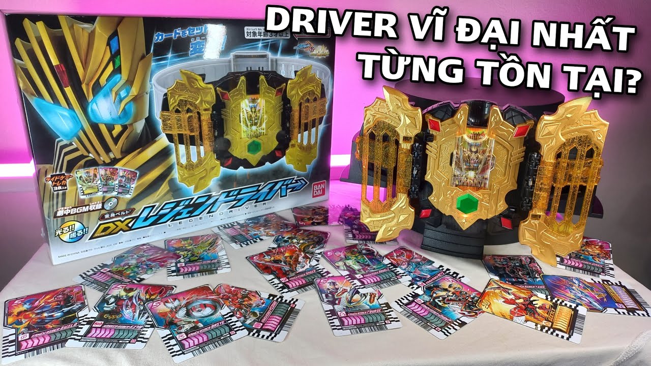Review Dx Legend Driver: Huyền Thoại Là Có Thật. Kamen Rider Legend ft. Gotchard - YouTube
