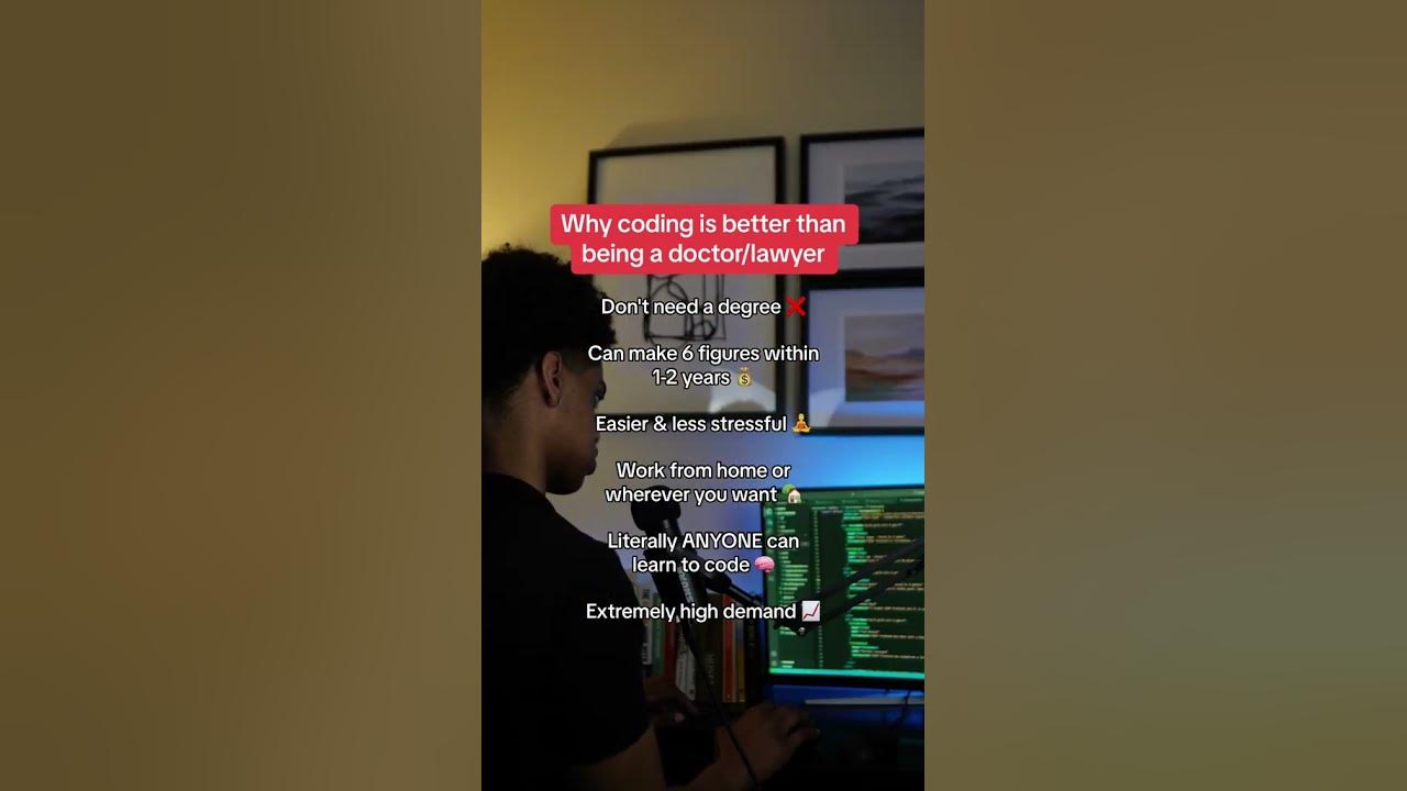 Why Coding is better than being a Doctor/Lawyer - YouTube