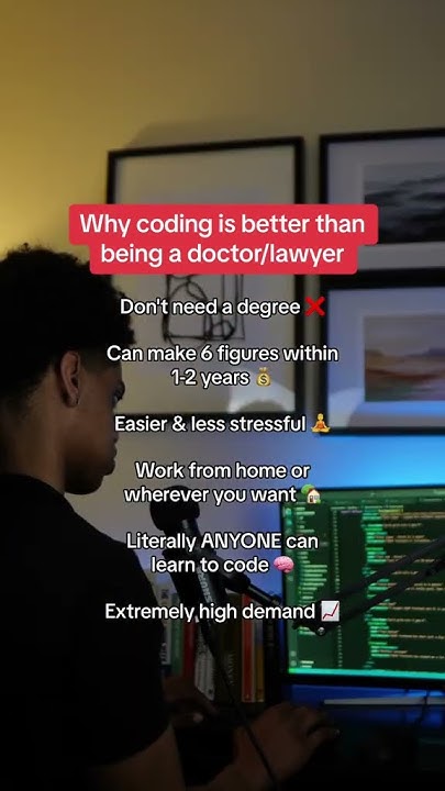 Why Coding is better than being a Doctor/Lawyer - YouTube