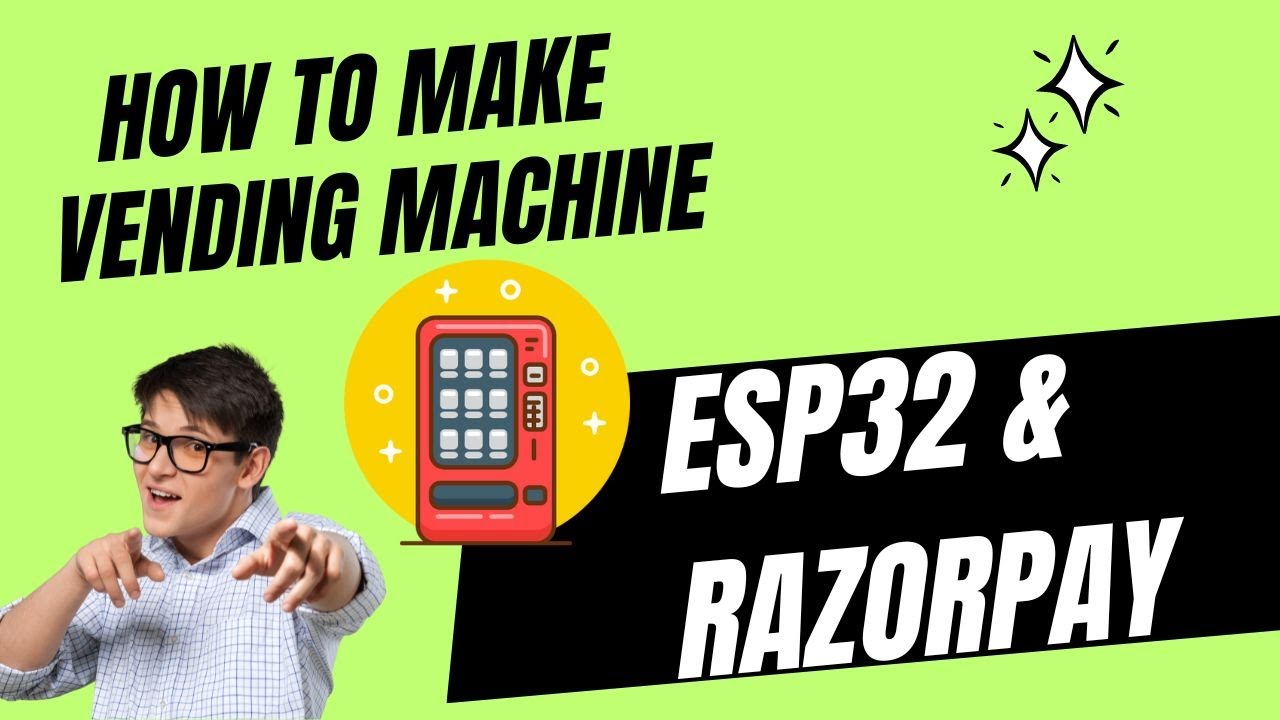 VENDING MACHINE USING #esp32 & #razorpay PAYMENT GATEWAY PART 1(KANNADA ...
