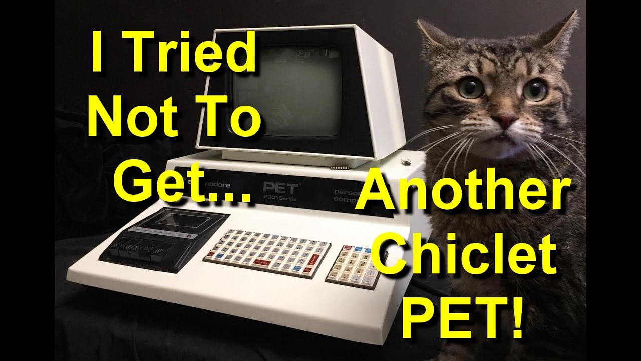 Chiclet Keyboard Commodore PET 2001 Datasette - Test RAM Chips In ...