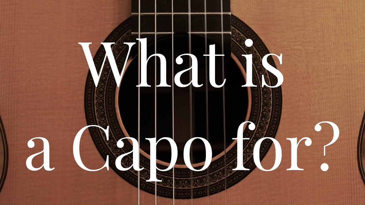 What is a Guitar Capo? - YouTube