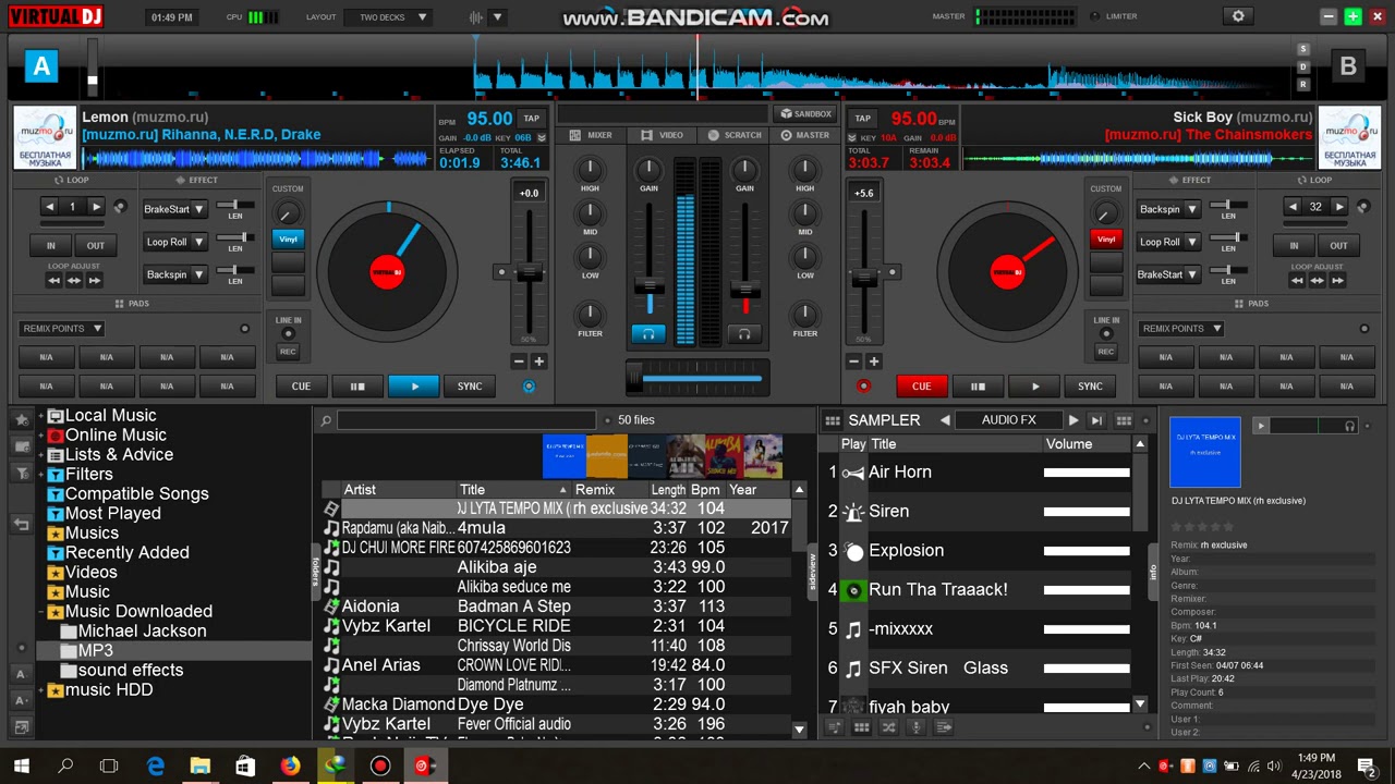 VirtualDJ 8 - How to mix like a pro | Keyboard and Mouse - YouTube