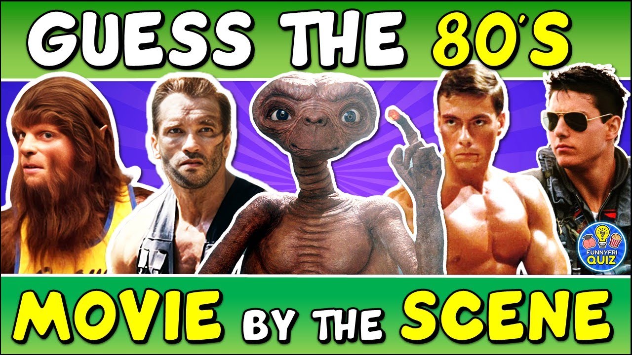 Guess the "80s MOVIES BY THE SCENE" QUIZ! 🎬 (PART 2) | CHALLENGE ...