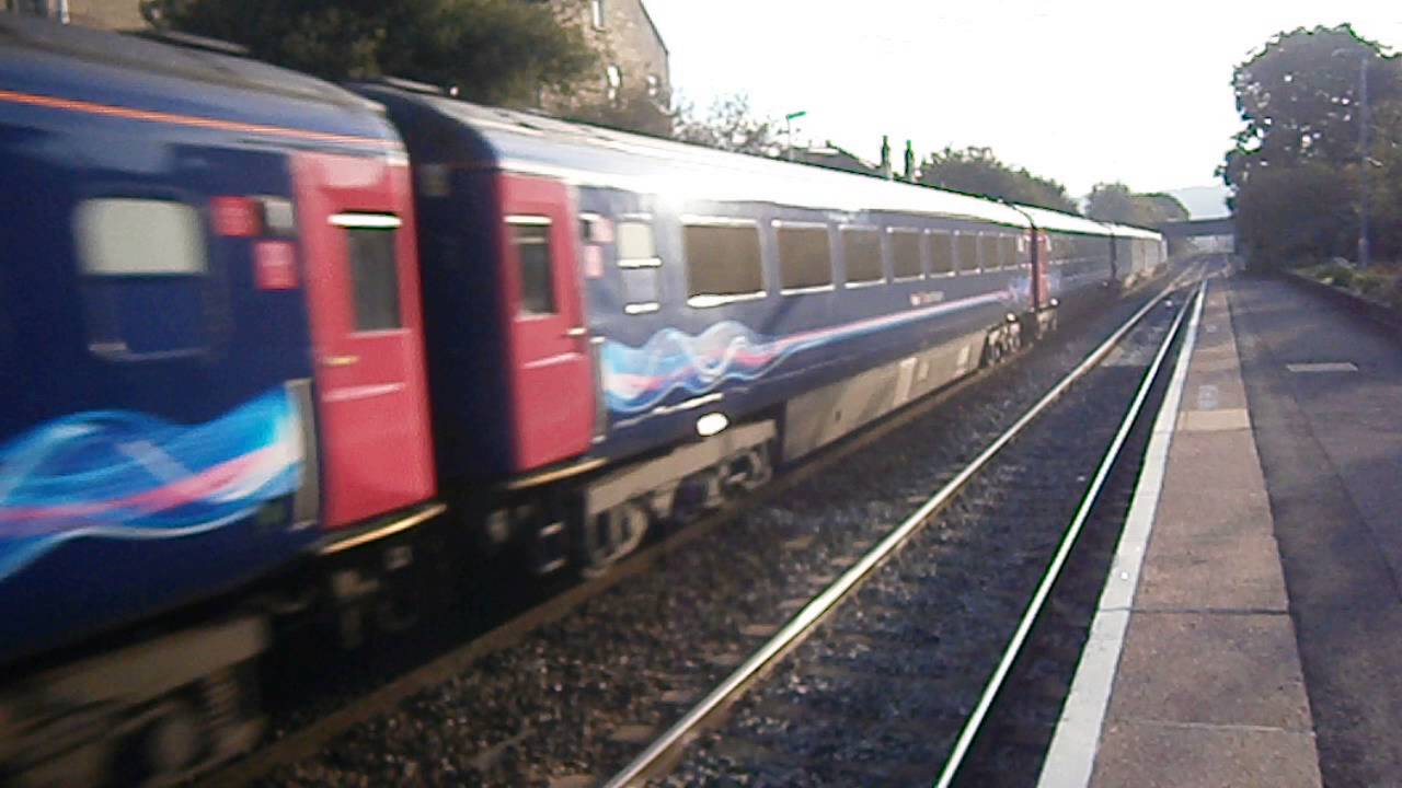 GWR HST no's: 43197-43037 @ Oldfield Park {1A10} 13/10/2016. - YouTube