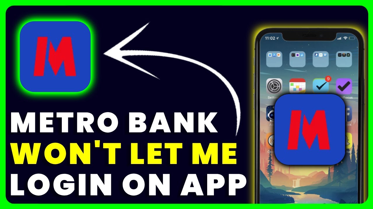 Metro Bank App Won't Let Me Log In: How to Fix Metro Bank App Won't Let Me Log In - YouTube