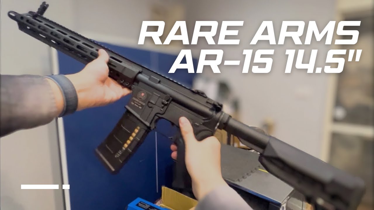 Next Gen Airsoft Realism: Rare Arms AR15 GBBR - YouTube