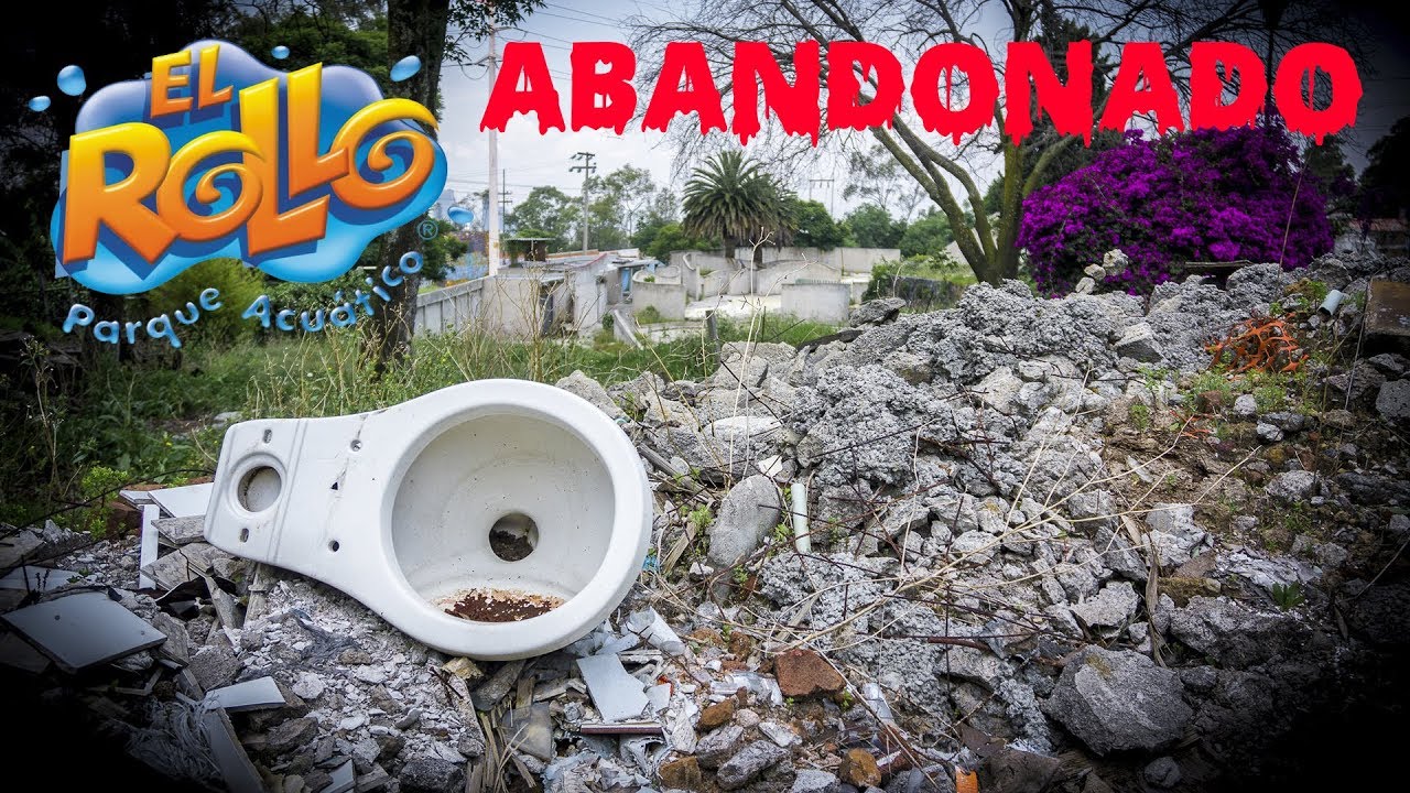 VISITANDO UN PARQUE ACUATICO ABANDONADO EN CDMX ATERRADOR 🏊👻 - YouTube