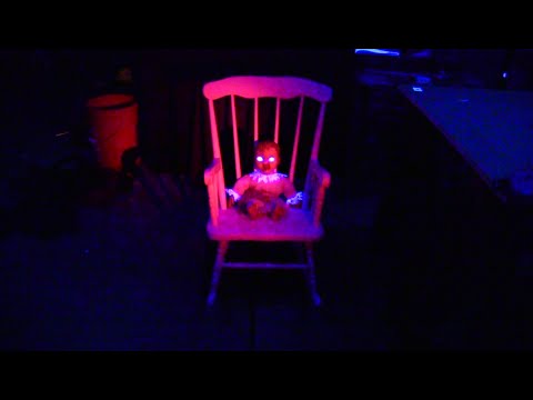How to Make Haunted Rocking Chair Part 2 - YouTube