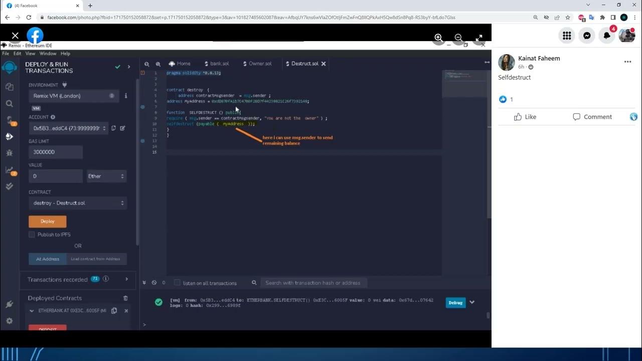 Lecture 14 “Solidity Basics, Inheritance” | Inheritance | Blockchain | Solidity ^0.8 in Hindi ...