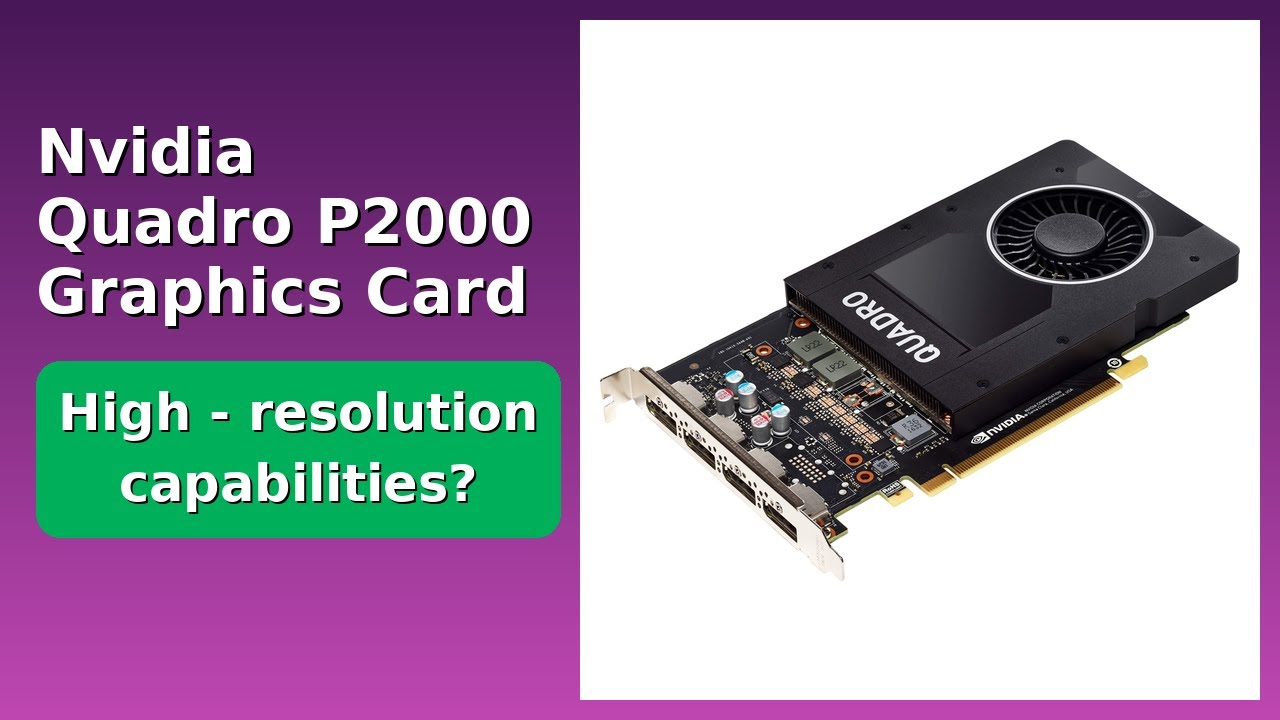 REVIEW (2026): Nvidia Quadro P2000 Graphics Card. ESSENTIAL details ...